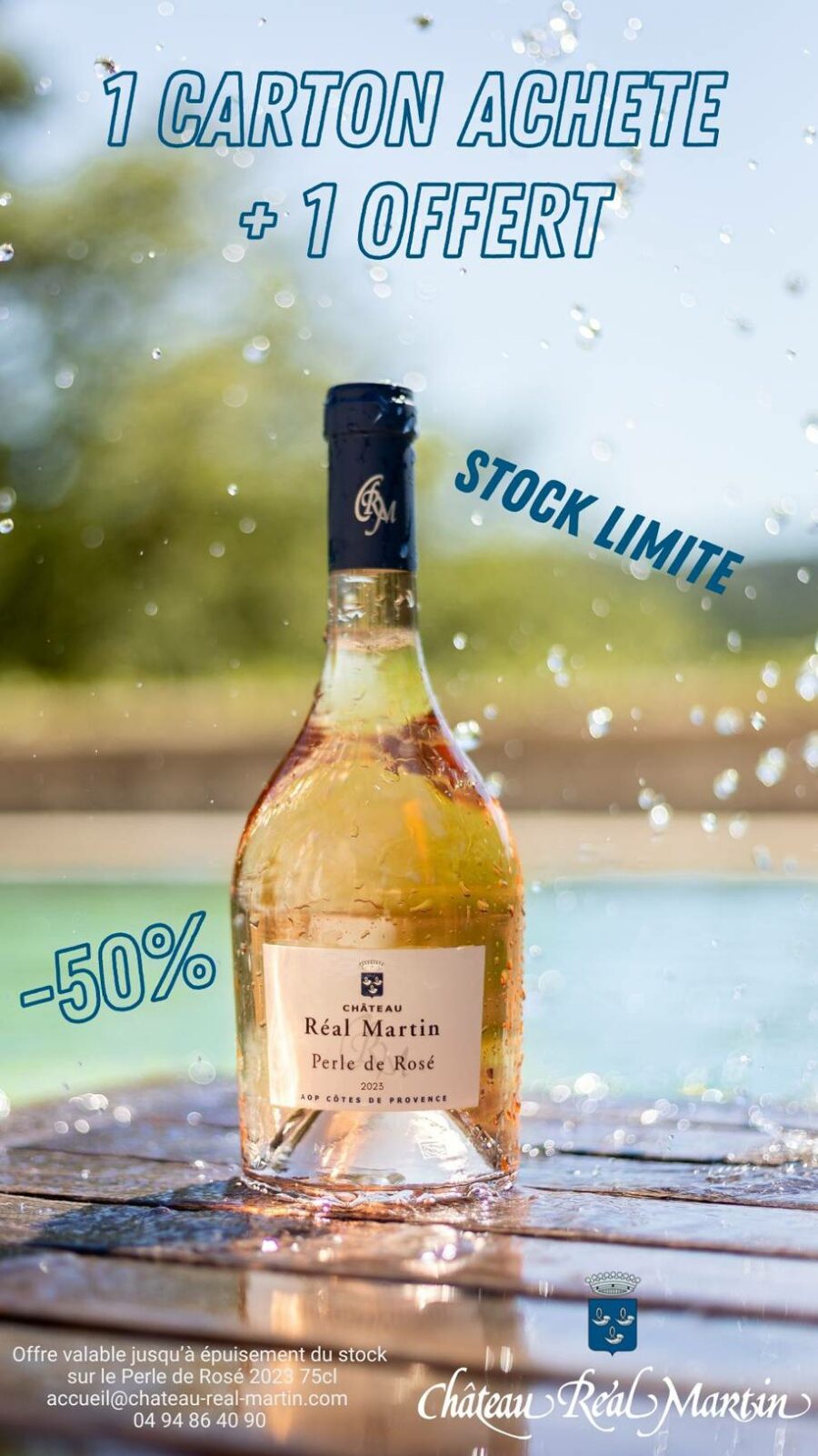 Accueil Château Réal Martin - Domaine de vins bio en Provence